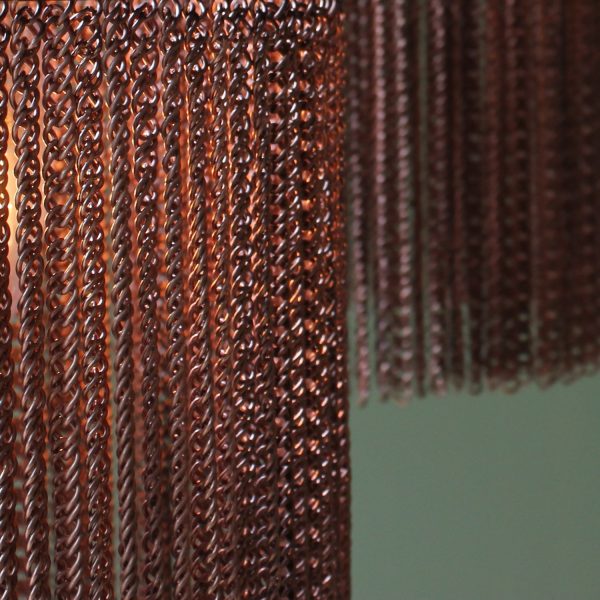 Copper Chain Mini Pendant - Tigermoth Lighting