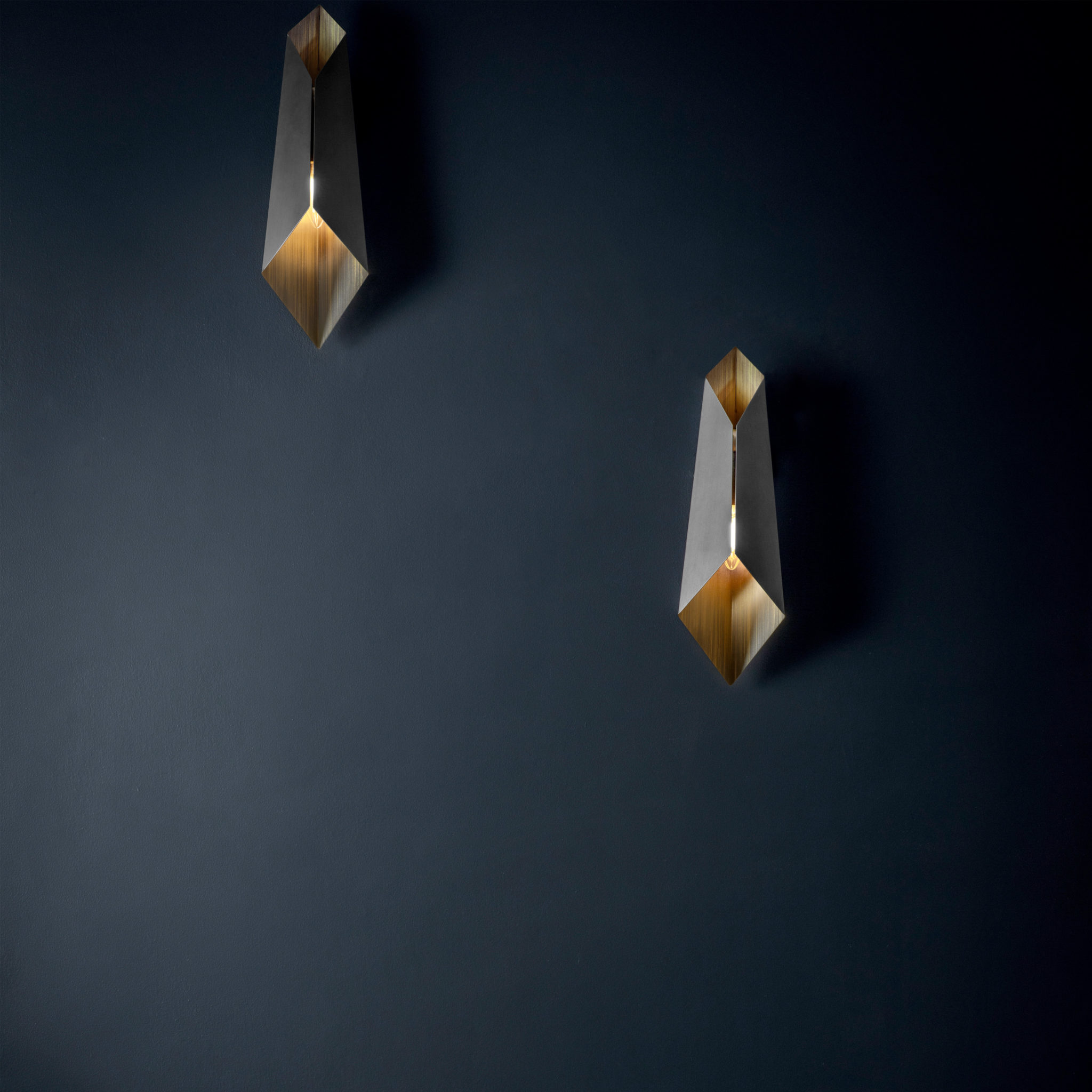 Bronze Fold Wall Light - Tigermoth Lighting