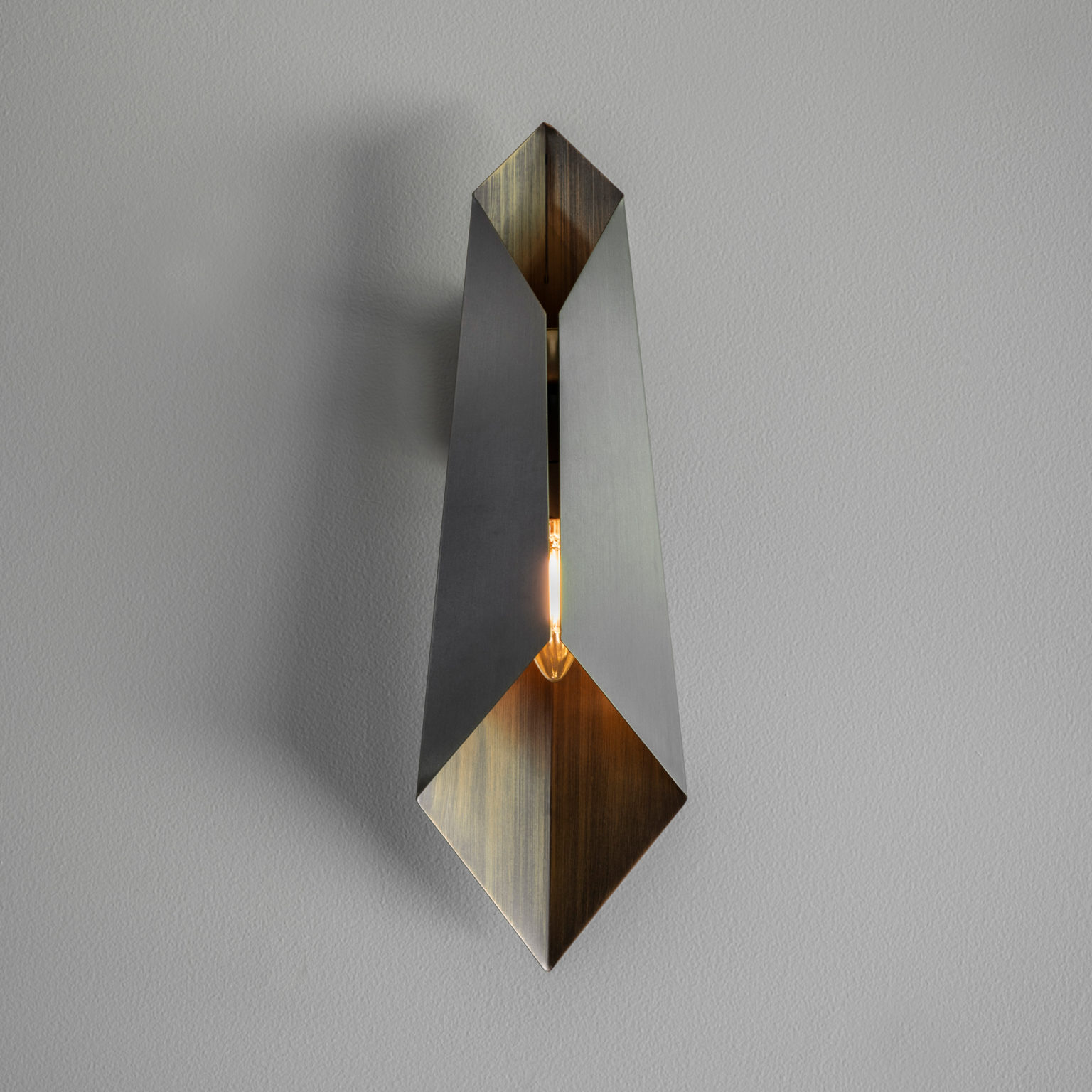 Bronze Fold Pendant - Tigermoth Lighting