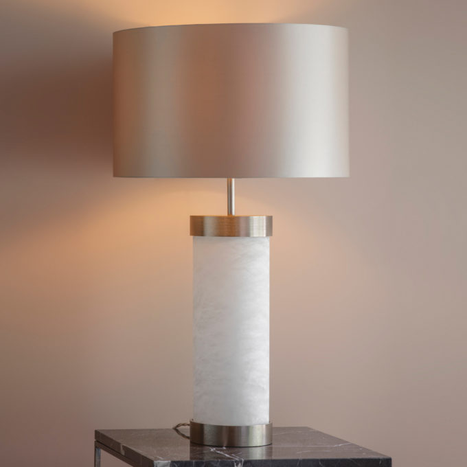 Compass Wall Light in Gold with Alabaster - Tigermoth Lighting